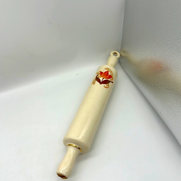 Harker Cottagecore | Kitchen | Vintage Ceramic Rolling Pin Flowered ...